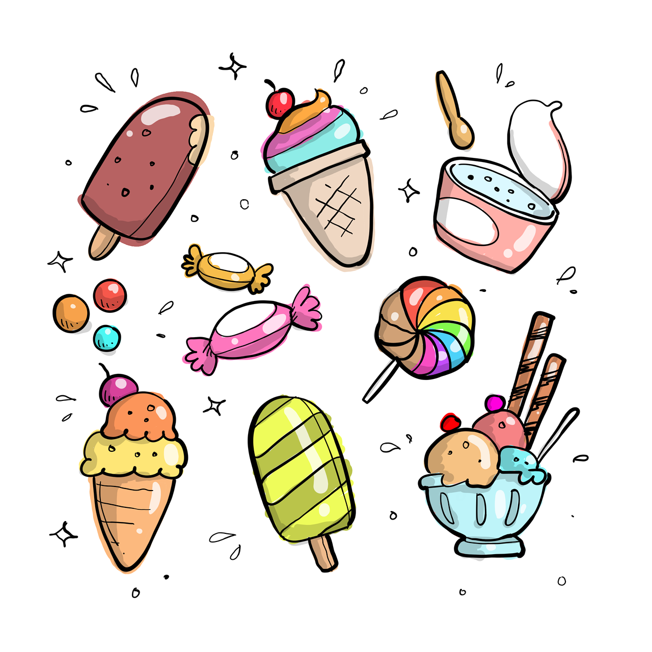 Junk food | Daily-Ink by David Truss